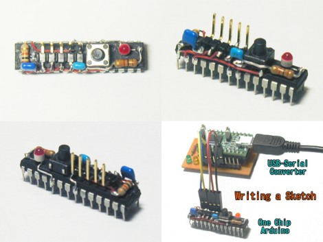 Dead-bug Arduino Is Still Breadboard Ready | Hackaday