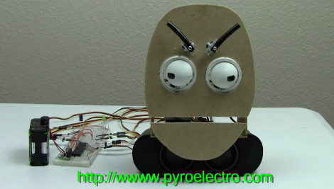 Basic Animatronics Continued: Servo Actuated Mouth | Hackaday