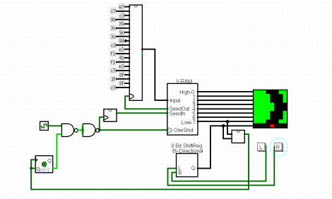 Discrete Logic Driving Game Development | Hackaday
