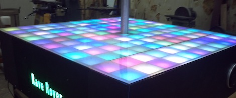 Robotic Disco Floor Is A Mobile Party | Hackaday
