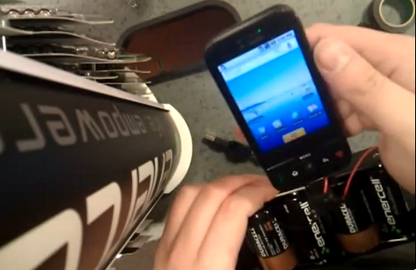 Cellphone Battery Booster Built At The Checkout Counter | Hackaday