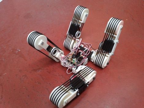 4Track Robot Gets Around With Ease | Hackaday