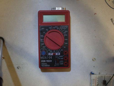 Adding RS232 To A Multimeter The Hard Way | Hackaday