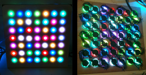 G-35 Christmas Lights Do Make A Great LED Matrix | Hackaday