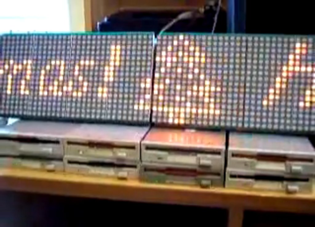 A Floppy Drive Orchestra | Hackaday