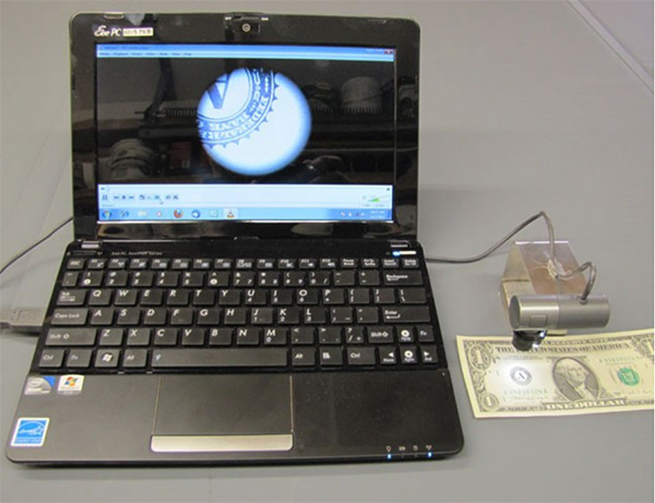 Hack A Webcam And A Film Camera Into A USB Microscope | Hackaday