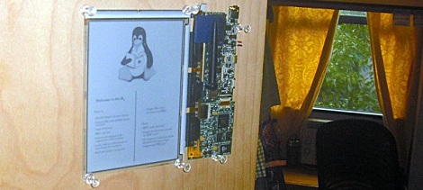 An E Paper Information Panel Hackaday