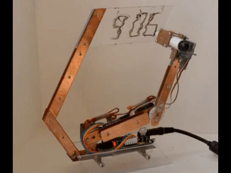Robotic Doodle Clock | Hackaday