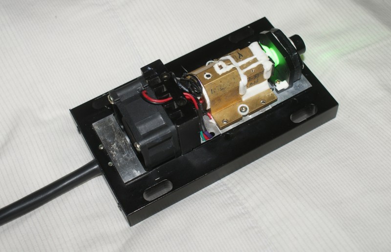 The Gauntlet: A 1 Watt Laser Module | Hackaday