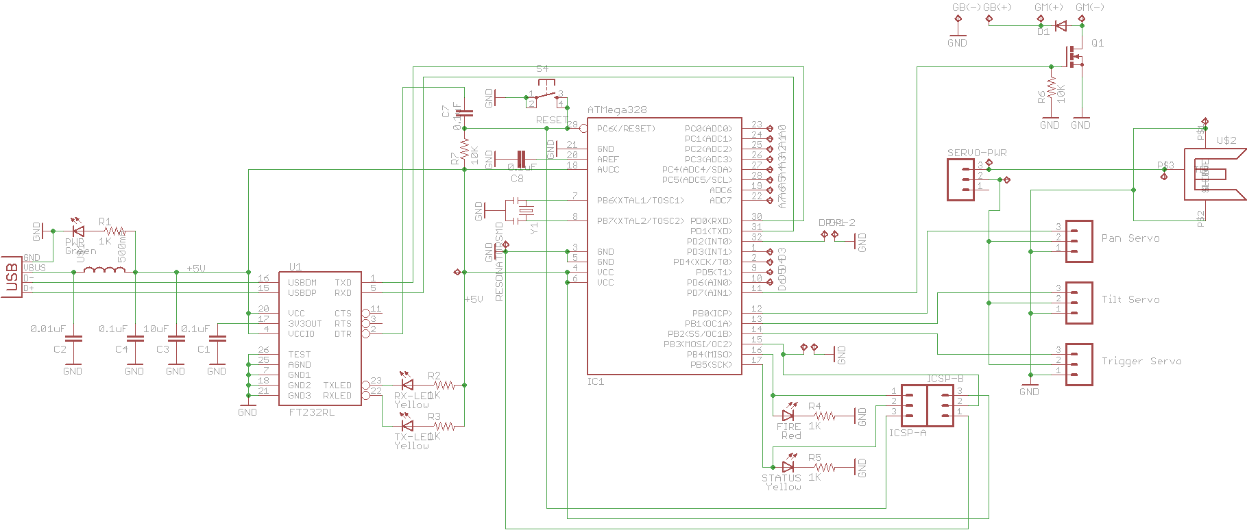 Sentry Gun Controller-board Upgrade | Hackaday