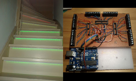 Stair Accent Lights Made From Cheap LED Strips | Hackaday