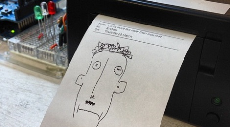 Printing Anything With A Thermal Receipt Printer | Hackaday