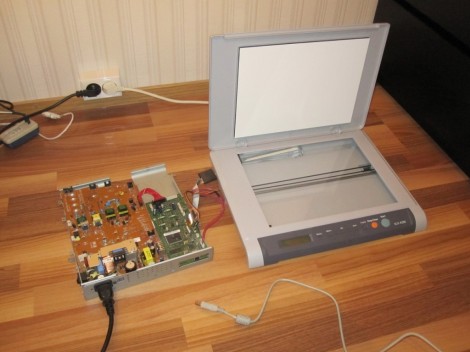 Separating A Working Scanner From Its Broken Printer | Hackaday