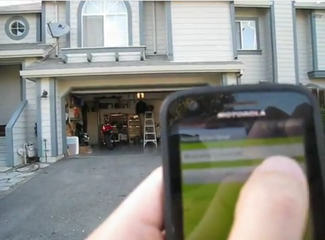 A Much Easier Take On An Android Garage Door Opener | Hackaday