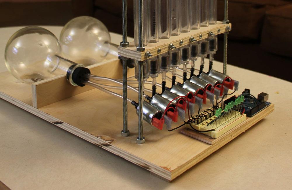 [Matt’s] Bubble Display Updated | Hackaday