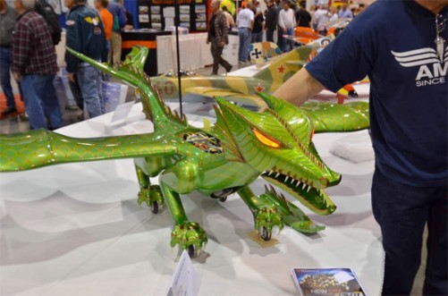 7 Foot Long Flying Dragon Breathes Fire | Hackaday