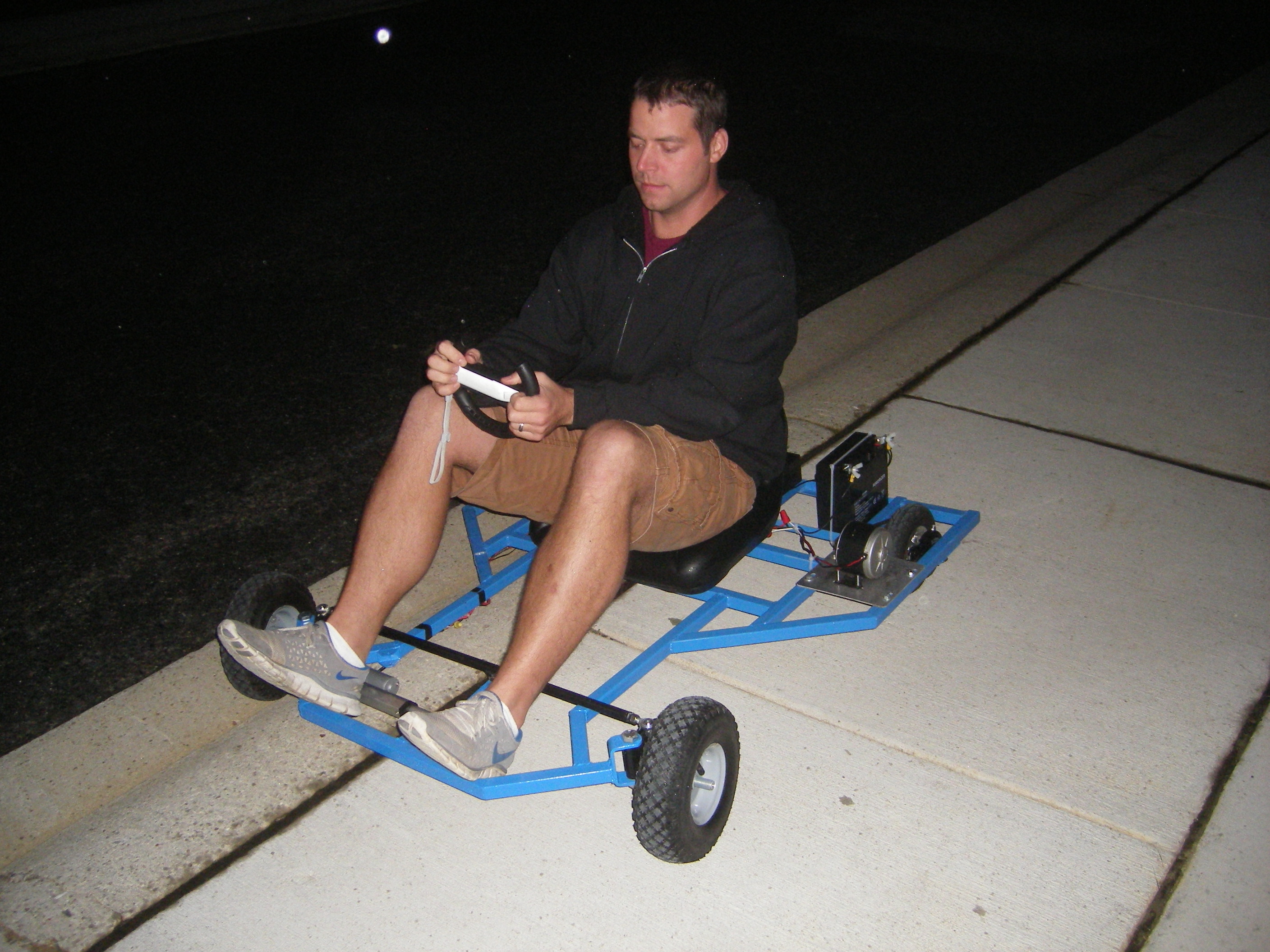 The WiiKart, A Wireless Go Kart | Hackaday