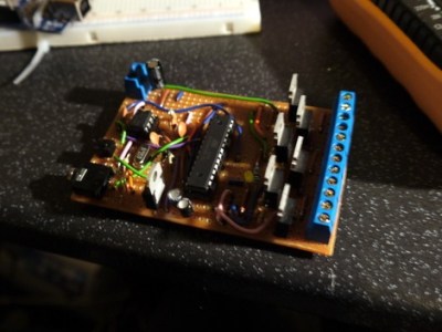 Graphic Equalizer Display Flashes LED Sign To The Beat | Hackaday