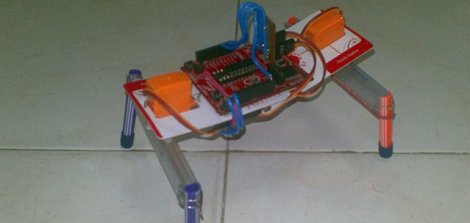 Two Motor Walking Robot With A TI Launchpad | Hackaday