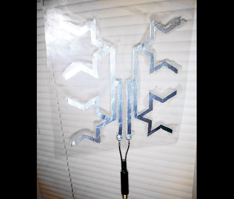 HDTV Antenna That Can Hang In A Window | Hackaday