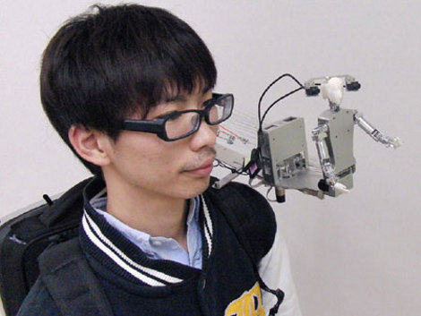 Shoulder Robot For The Forever Alone | Hackaday