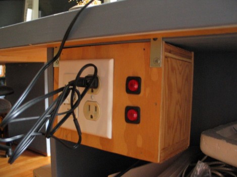 Under-bench Timed Outlets Won’t Let You Leave The Iron On | Hackaday