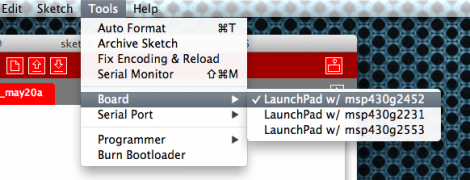 Energia Brings Arduino IDE To The TI Launchpad | Hackaday