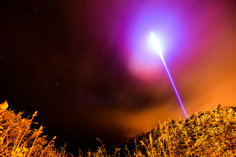 Toorcamp: Hackerbot Labs’ Giant FAA Approved Laser | Hackaday