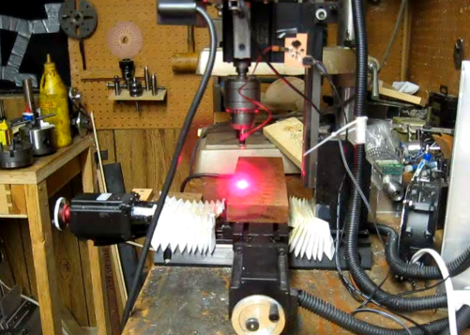Laser Diode Controller For A CNC Mill | Hackaday