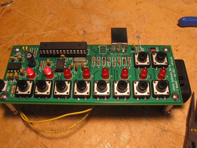 Artemis Synthesizer Hackaday