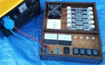 Dummy Load Uses Gray Code To Adjust Load In Small Steps | Hackaday