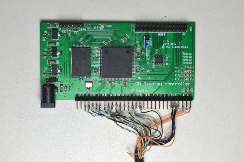 LVDS On An FPGA Could Make It Possible To Reuse Laptops LCDs And The Like | Hackaday