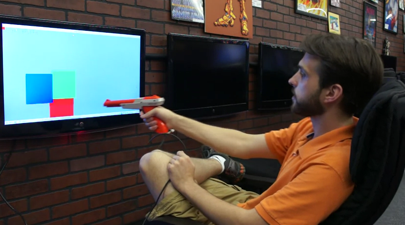 Nintendo Light Gun Retrofit Lets It Play Color-based Games | Hackaday