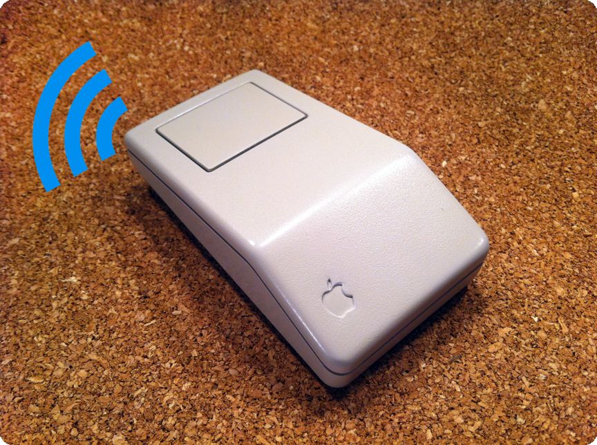 Making A Nostalgic Apple Mouse Wireless | Hackaday