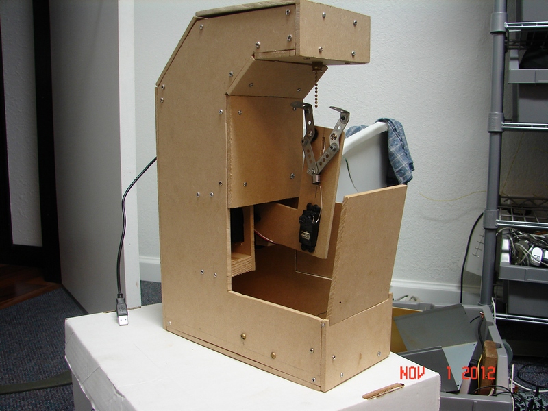 Pull-string Most Useless Machine | Hackaday