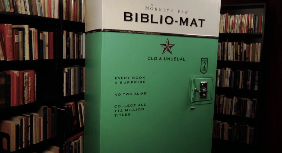 Bilbio-mat Is An Awesome Yet Simple Used Book Vending Machine | Hackaday