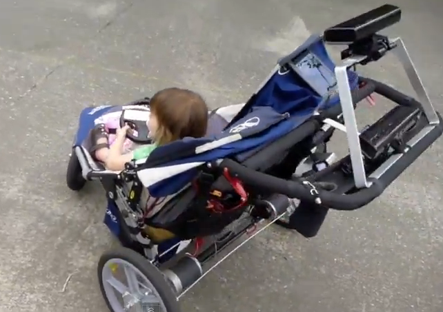 Robot Stroller Lets Baby Steer Without Mowing Down Other Toddlers | Hackaday