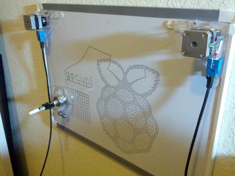 Raspberry Pi Driven Polargraph Exhibits High Precision Drawing Ability ...