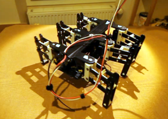 3d Printed Hexapod Robot | Hackaday