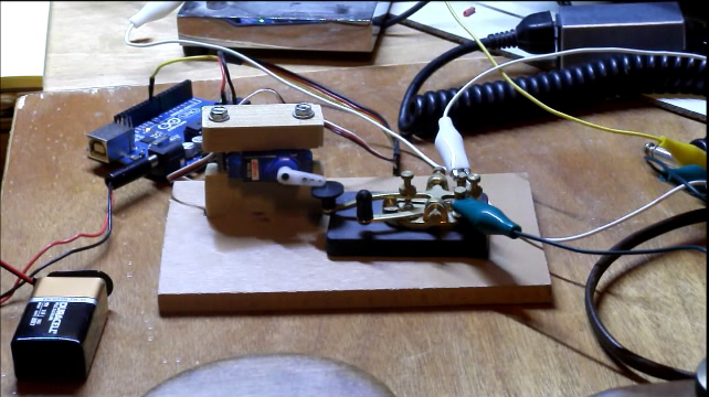Arduino Using A Straight Key For Morse Code Assistance | Hackaday