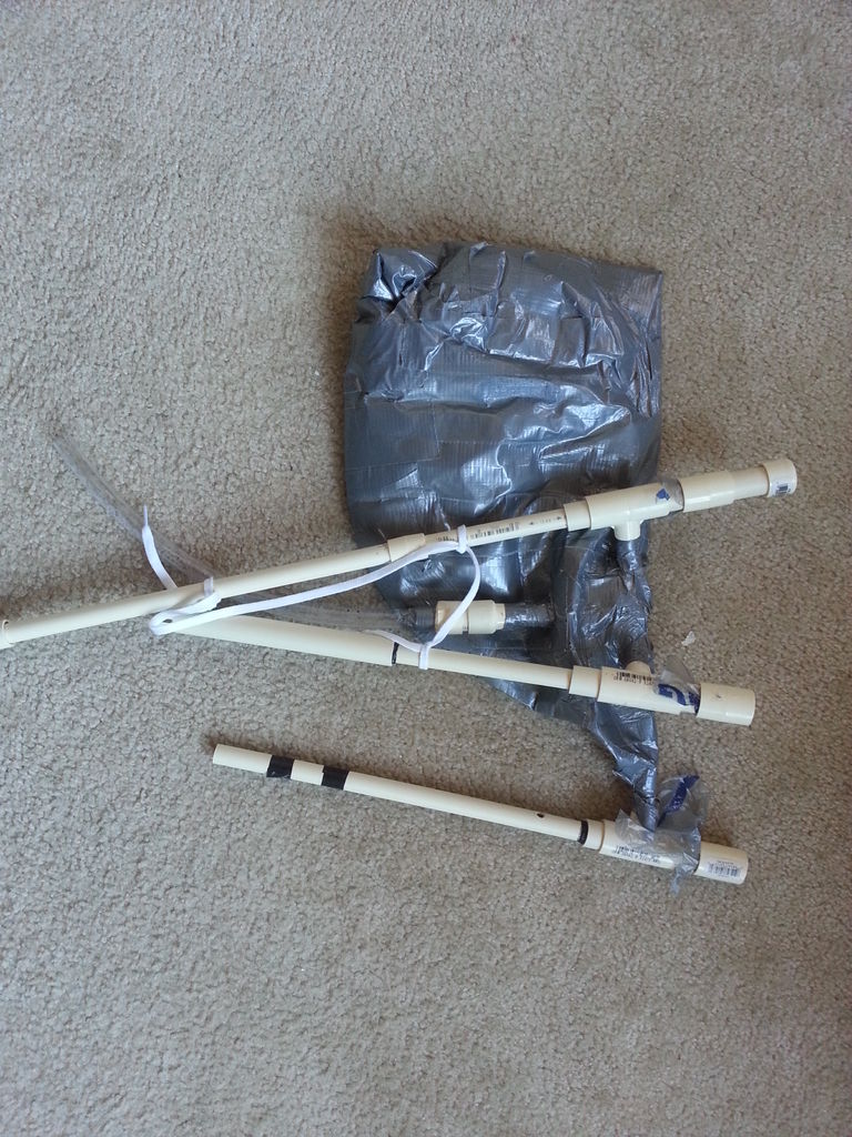 Duct Tape Bagpipes | Hackaday
