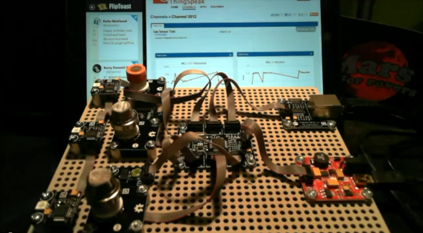 Gas Sensor Suite Built With Gadgeteer Modules | Hackaday
