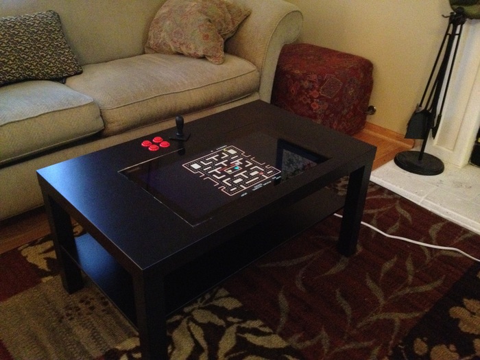 Coffee Table Arcade Cabinet | Hackaday