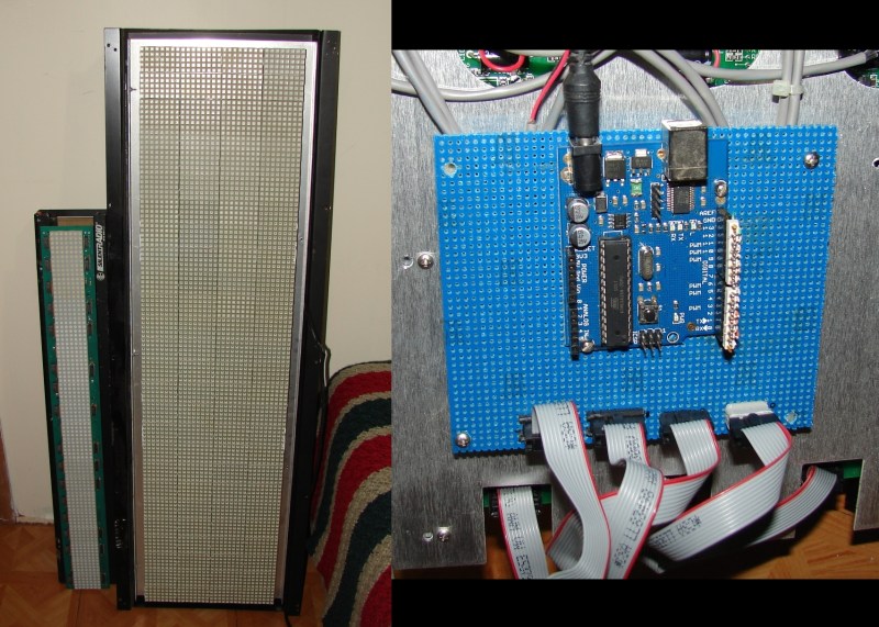 Replacement Drivers For Old LED Signs | Hackaday