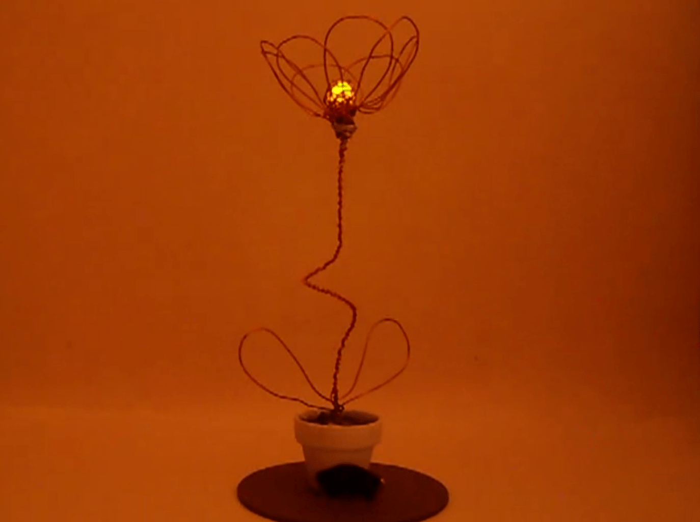 Morse Code Flower Is Trying To Tell You Something | Hackaday