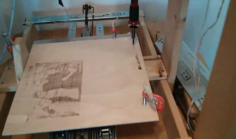 Printing Images With A Wood Burning CNC Machine | Hackaday