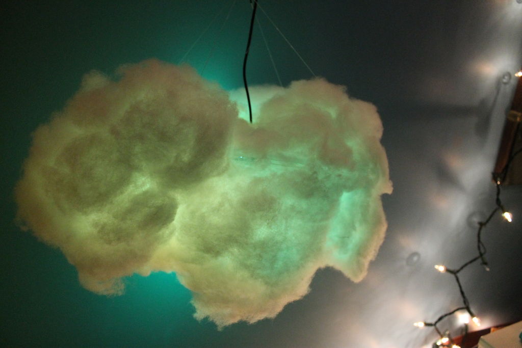 LED Cloud Lamp In Any Color You Can Imagine | Hackaday