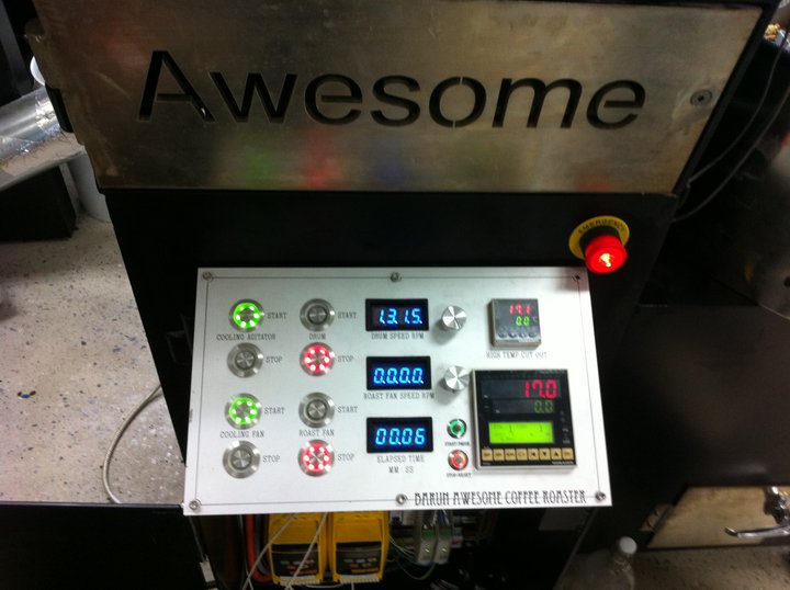 Fabricating Custom Displays For A Commercial Coffee Roaster | Hackaday