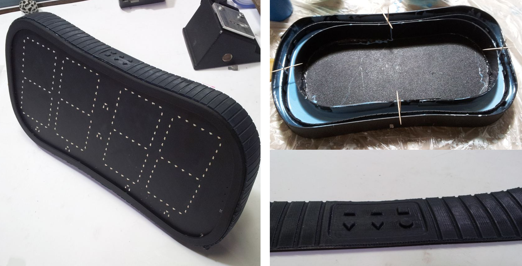 Molding Rubber For A Pre-production Prototype Using A 3D Printed Model ...