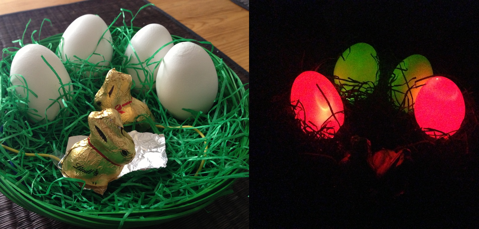 Glowing Easter Eggs More Fun Than A Dye Job | Hackaday